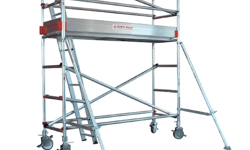 Pedestrian Walkway Scaffolding Safety And Setup