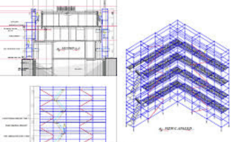 Precision Scaffold Elevation Drawings Services 1st